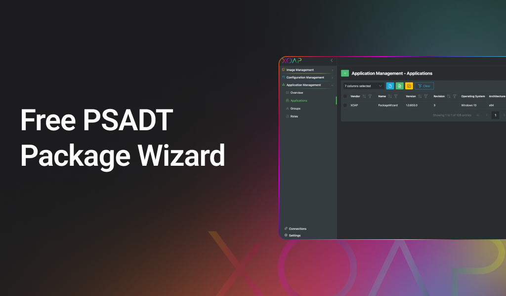 Free PSADT Package Wizard | XOAP