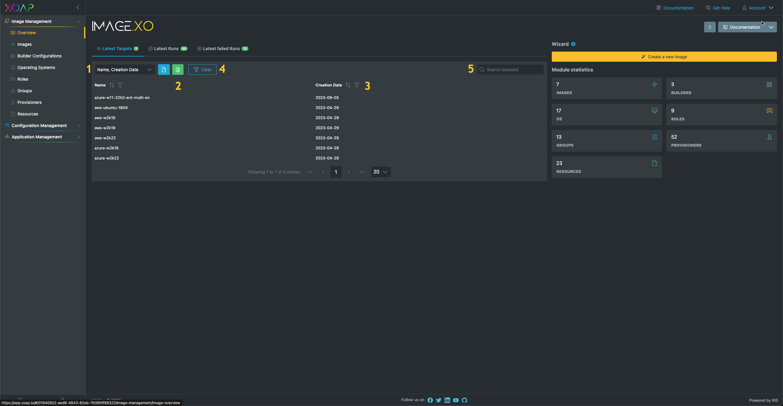 Overview of image.XO | XOAP Docs