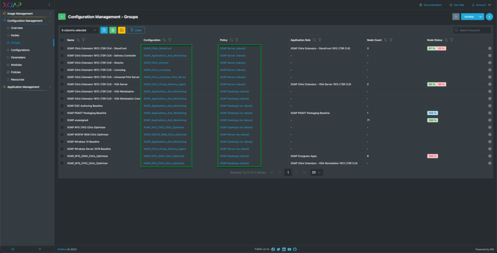 Overview of config.XO | XOAP Docs