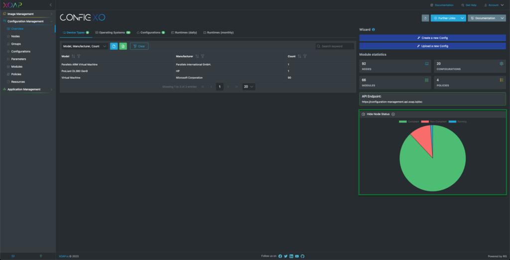 Overview of config.XO | XOAP Docs