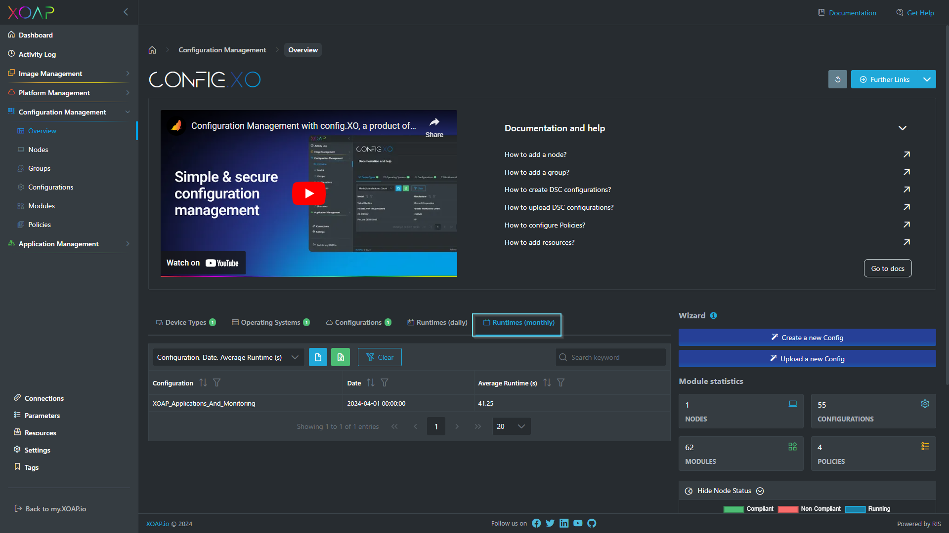 Overview of config.XO | XOAP Docs