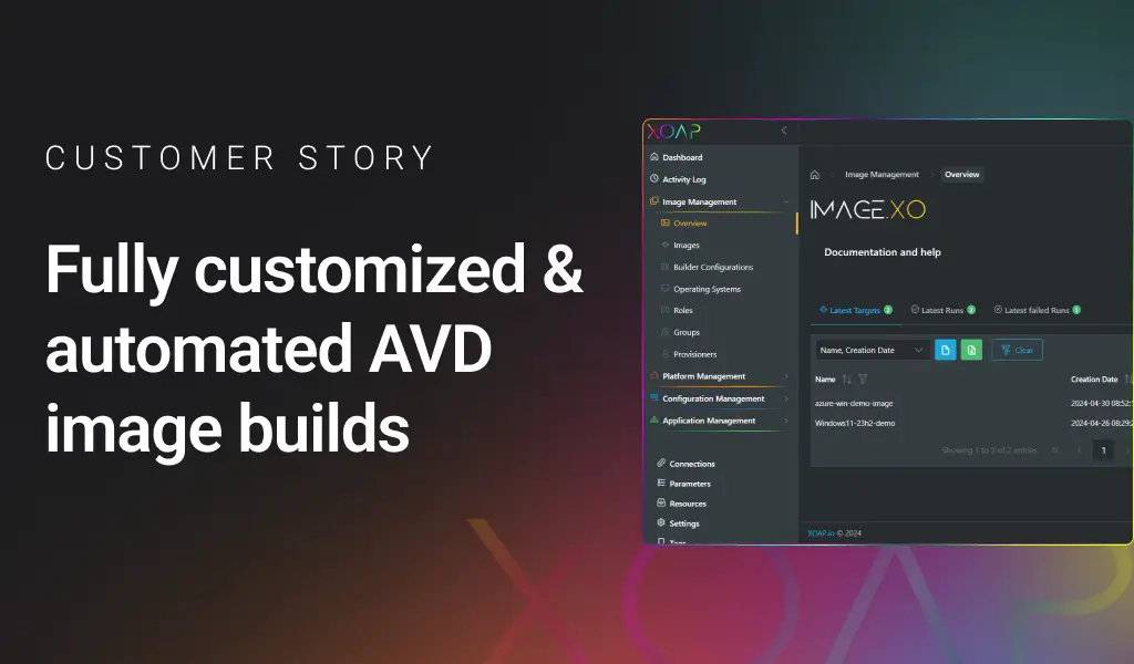 Set up custom AVD images with a few clicks | XOAP
