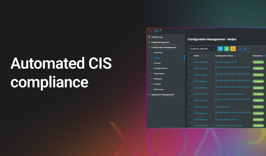 CIS compliance automation | XOAP CIS compliance automation | XOAP