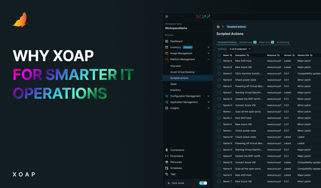 Why XOAP for smarter IT operations | XOAP