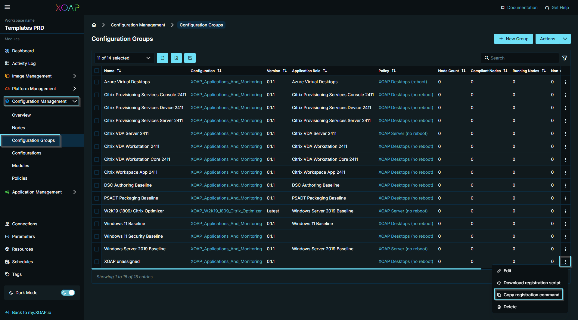 Connect your managed system | XOAP Docs