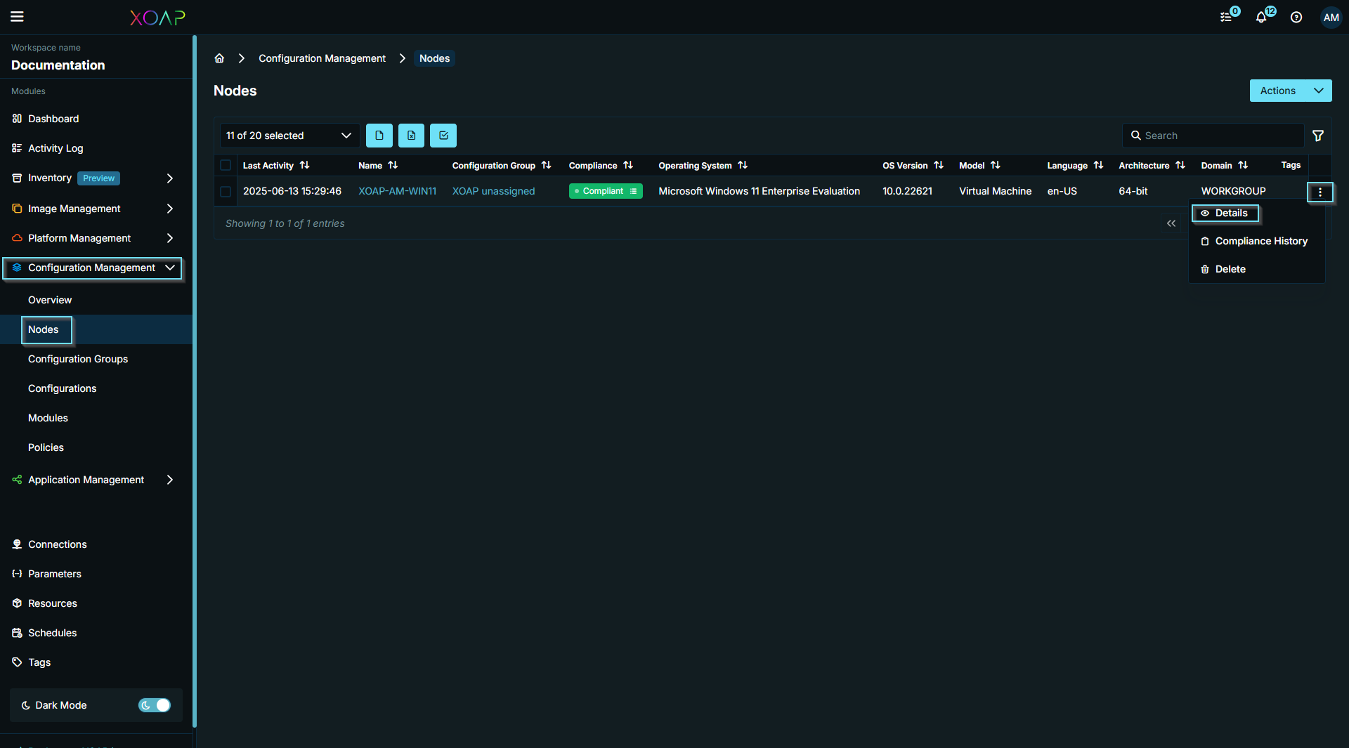 Connect your managed system | XOAP Docs