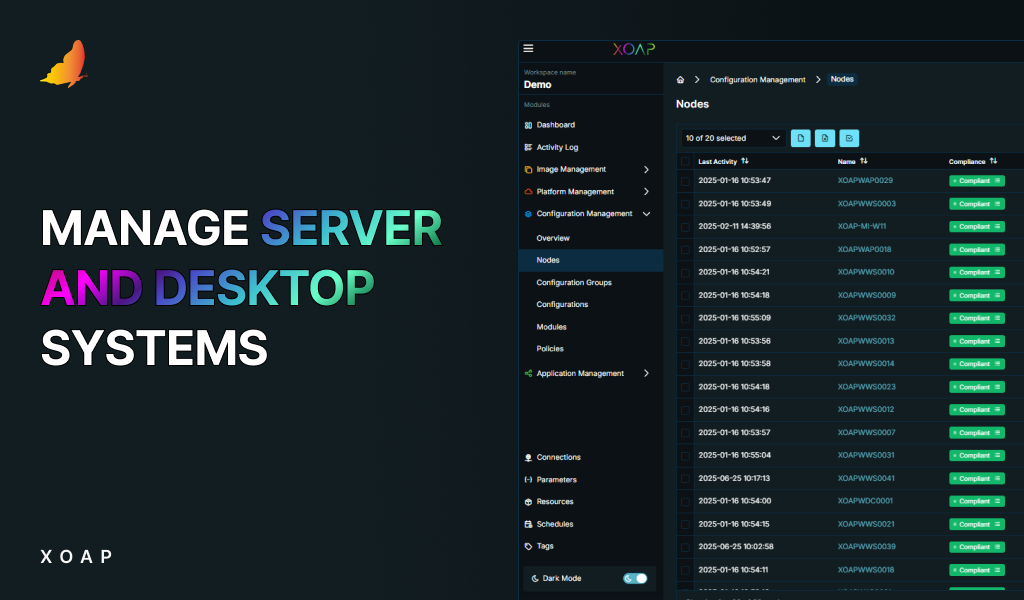 Unified client & system management | XOAP